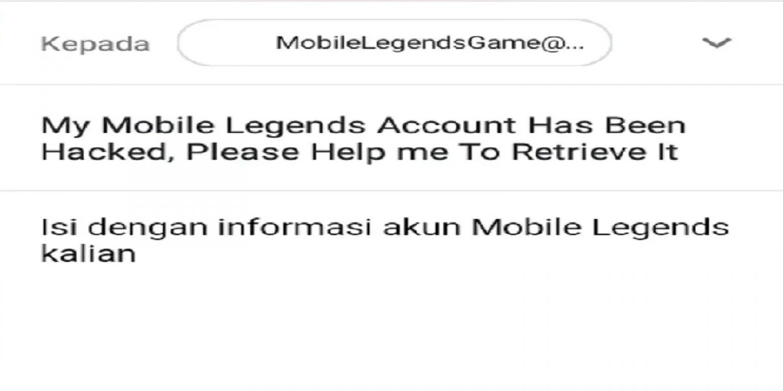 How to Hack Back Mobile Legends Account - Esports