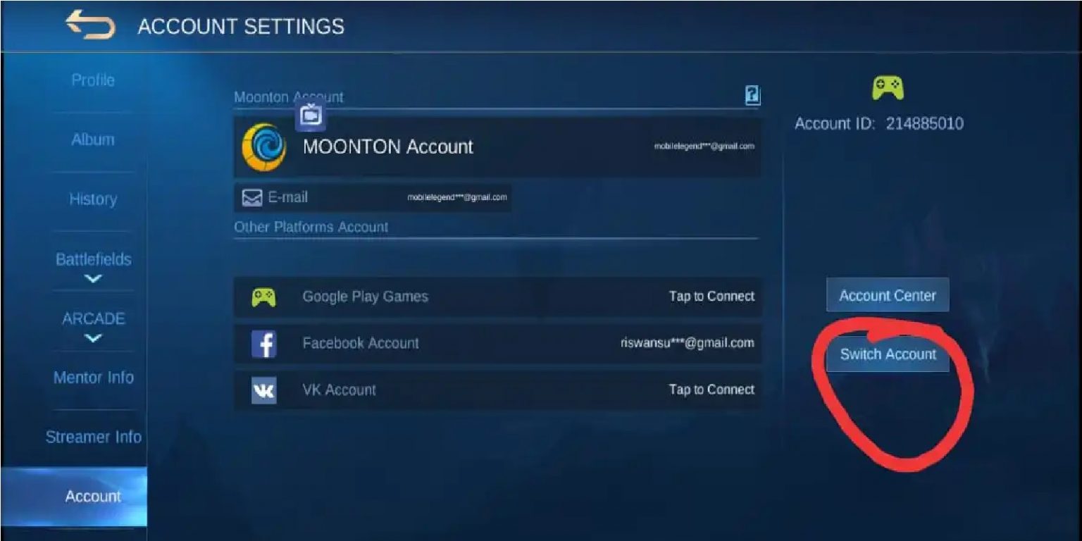 How to Log Out Mobile Legends (ML) Account - Esports
