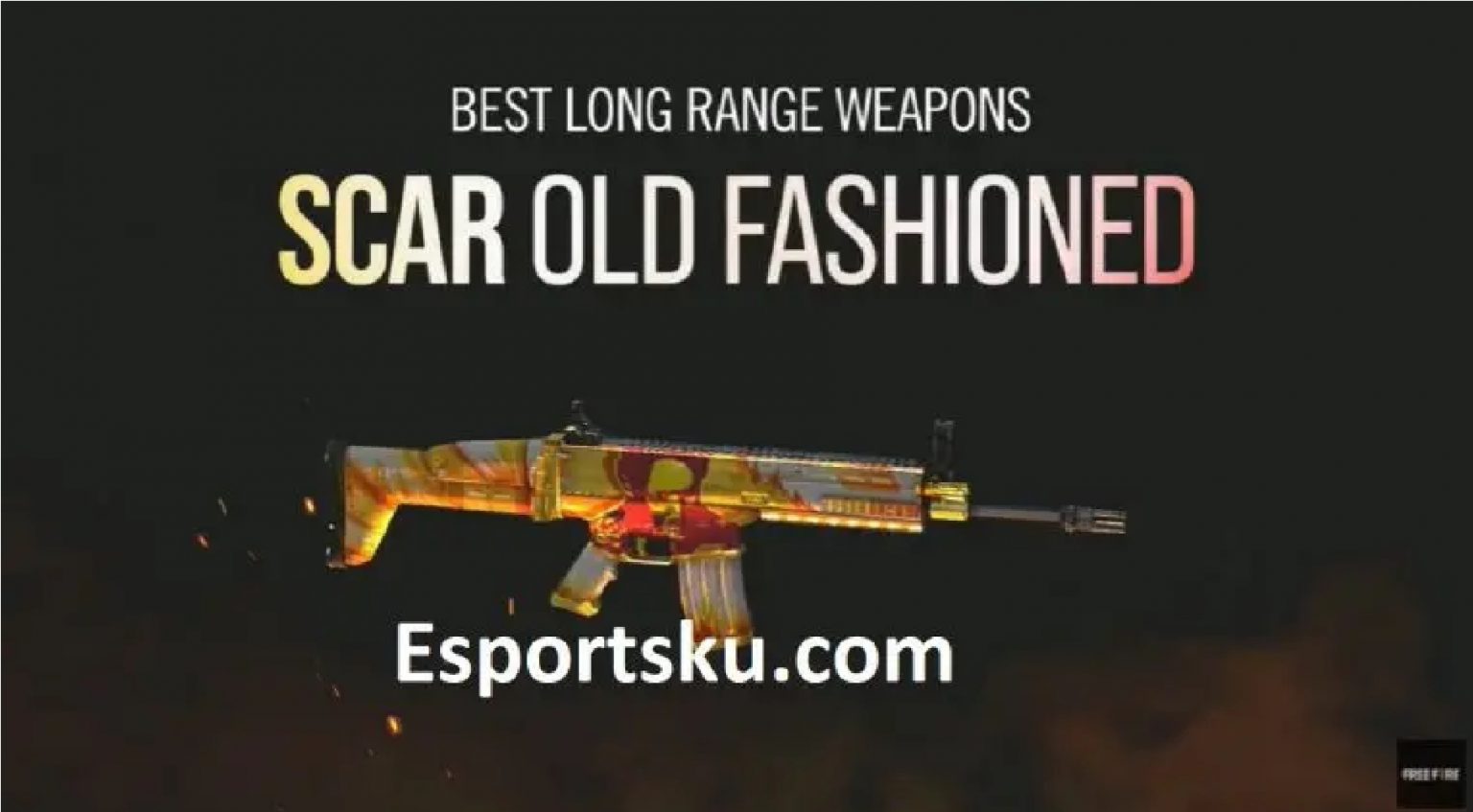 Reasons Scar is The Favorite Weapon in Free Fire (FF) - Esports