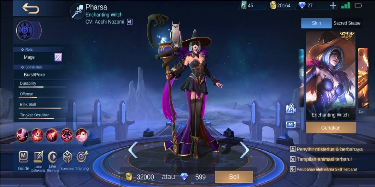 5 Best Pharsa Skins Mobile Legends (ML) - Esports
