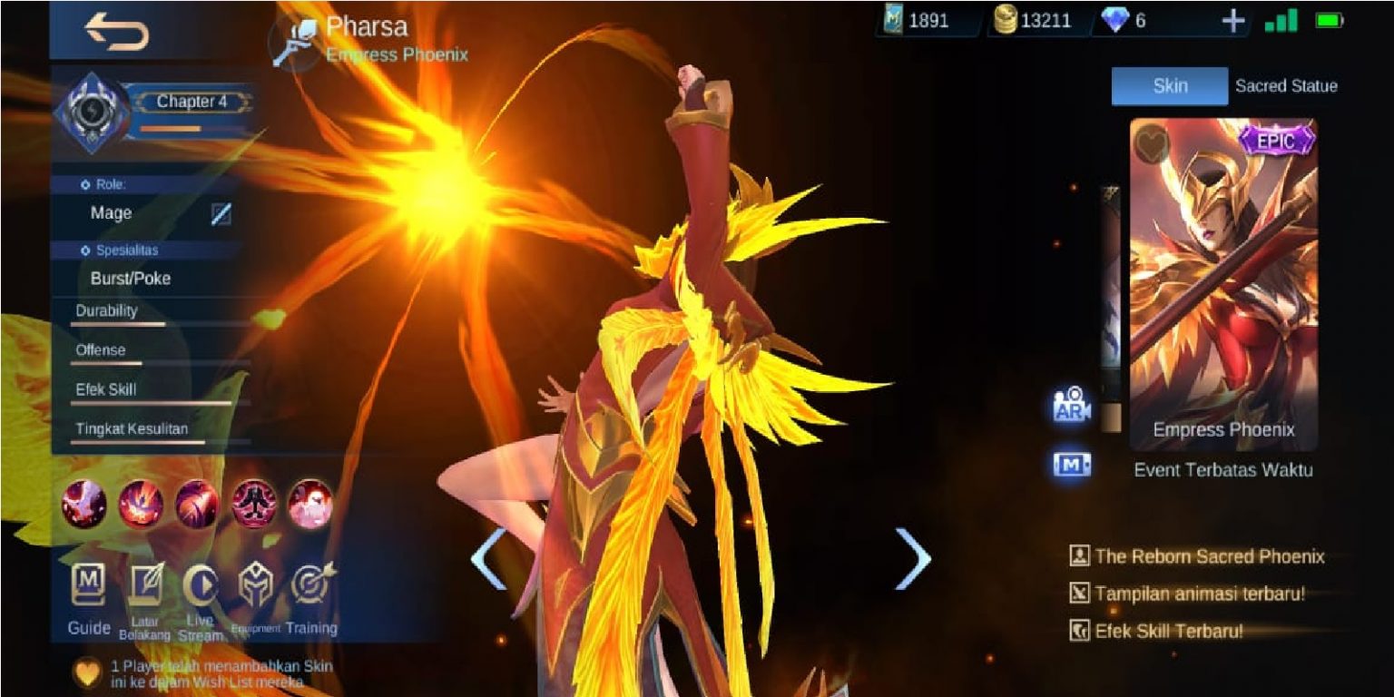 5 Best Pharsa Skins Mobile Legends (ML) - Esports