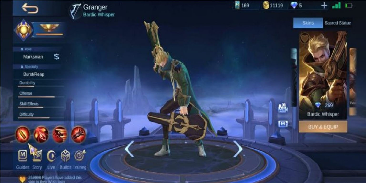 Best Granger Skin in Mobile Legends (ML) - Esports