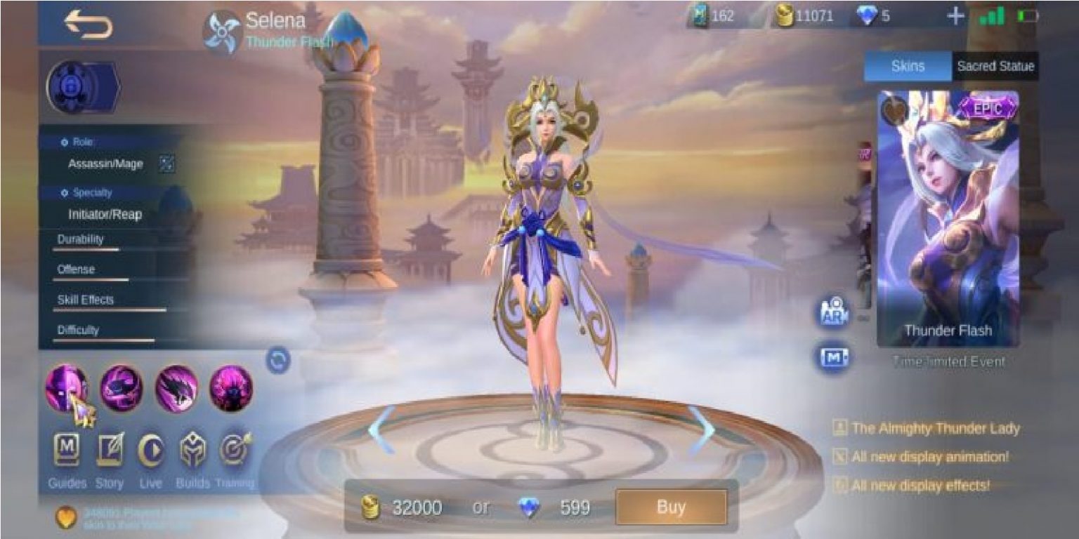 Selena's Best Skin in Mobile Legends (ML) - Esports
