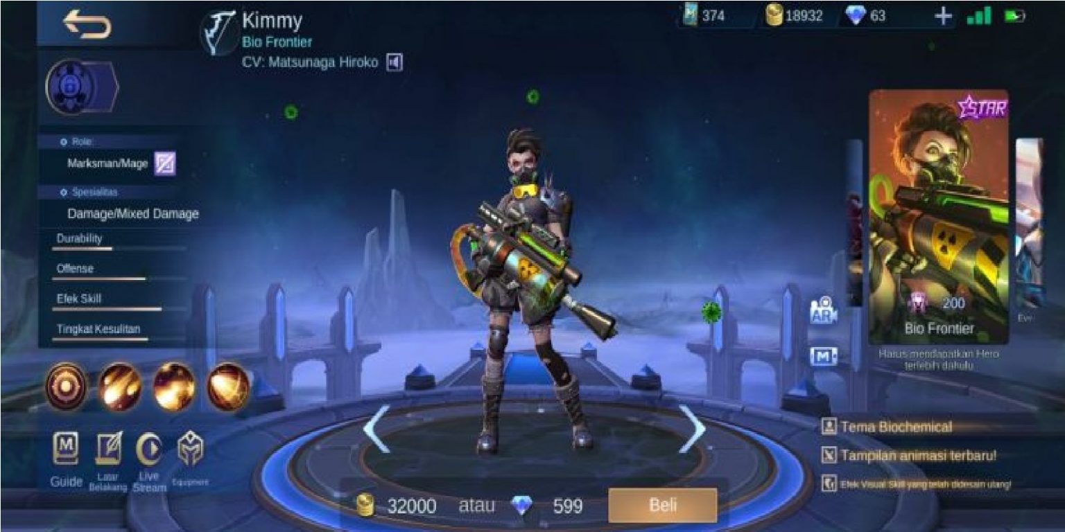 Kimmy's Best Skin in Mobile Legends (ML) - Esports