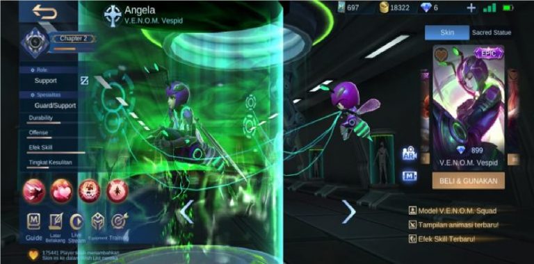 Angela Best Skin’s in Mobile Legends (ML) - Esports