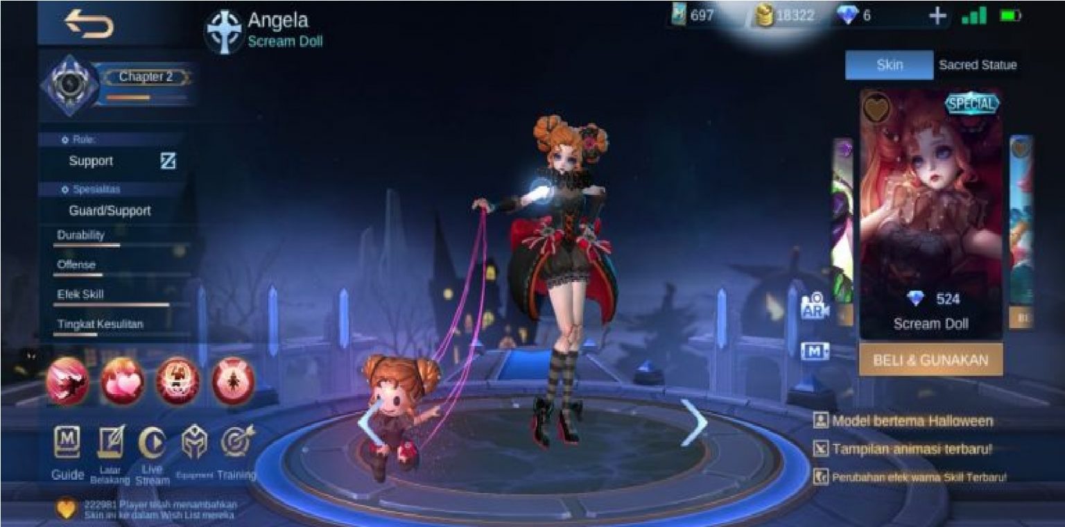 Angela Best Skins In Mobile Legends Ml Esports