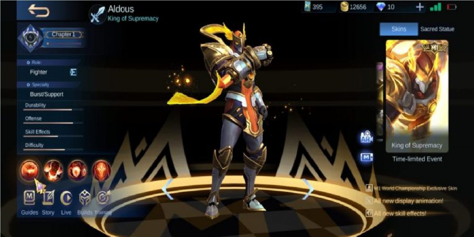 Aldous Best Skin’s in Mobile Legends (ML) - Esports