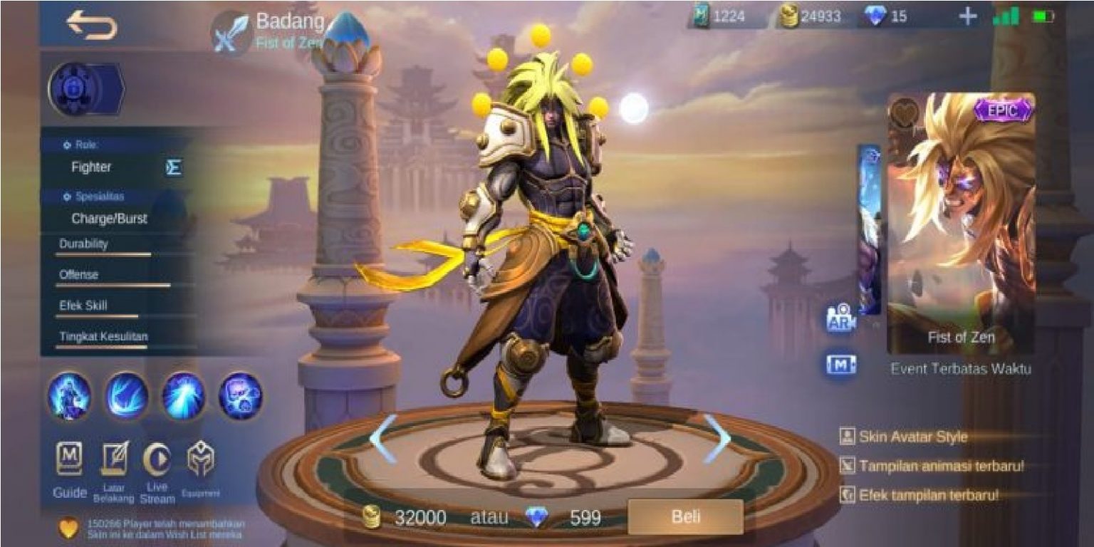4 Best Badang Skins Mobile Legends (ML) - Esports