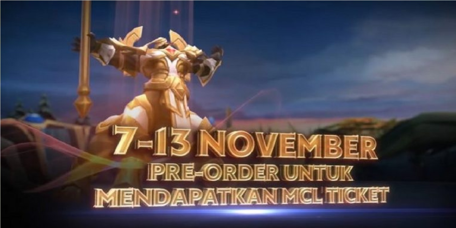 Moonton Presents Weekly Mobile Legends MCL Tournament with Prizes of ...