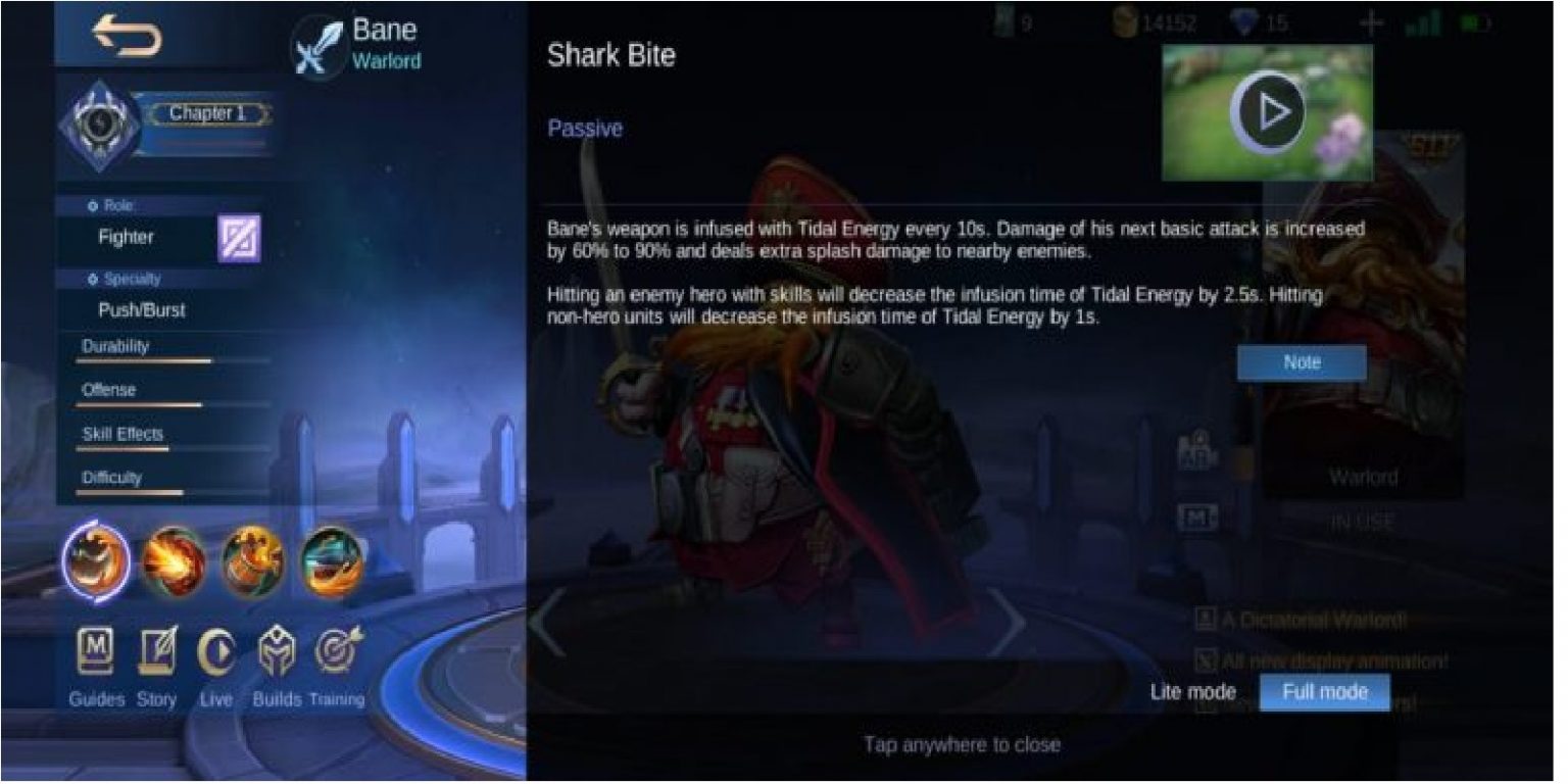 Explanation of Bane Skills Mobile Legends (ML) - Esports