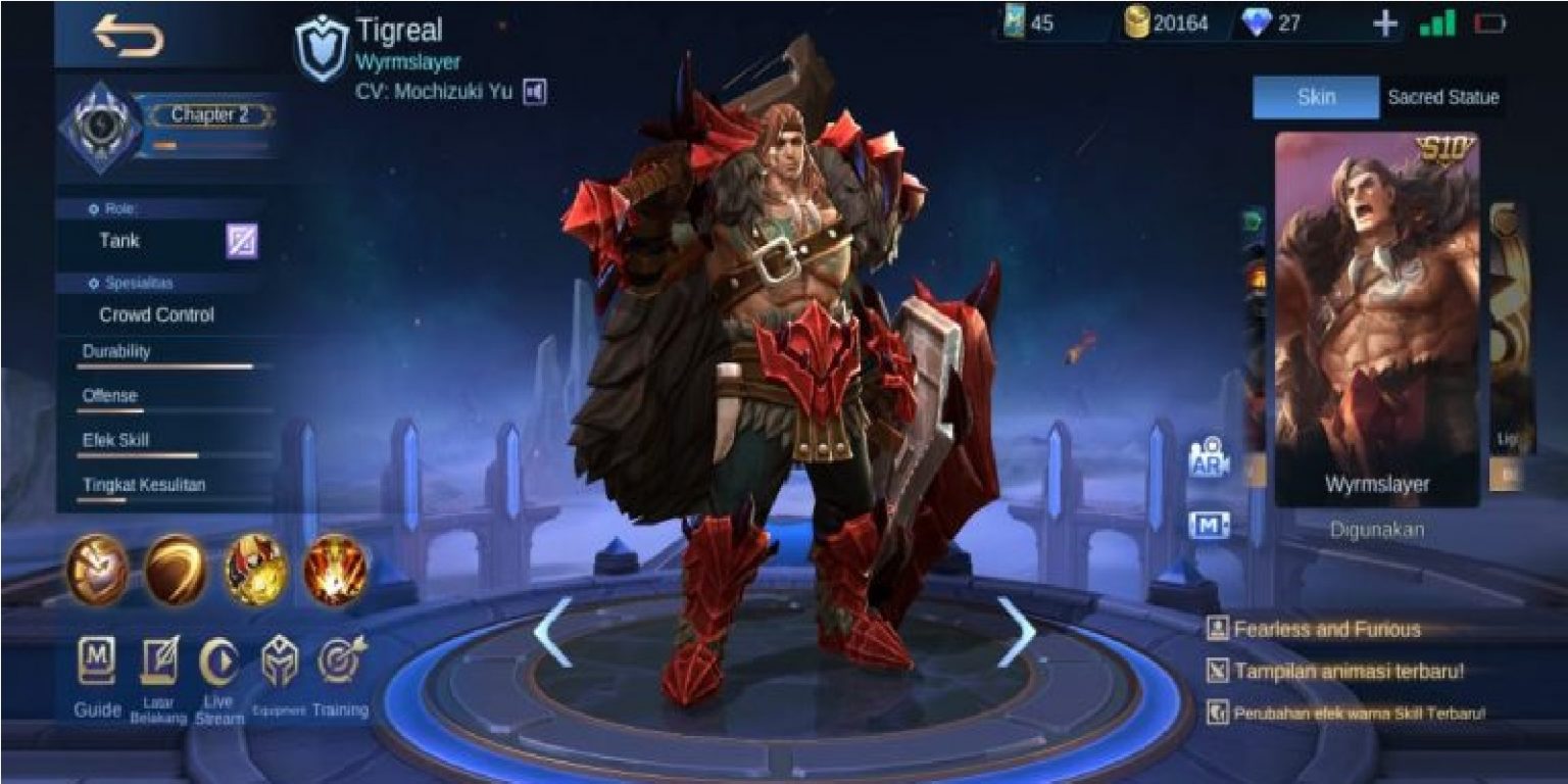 4 Best Tigreal Skins in Mobile Legends (ML) - Esports
