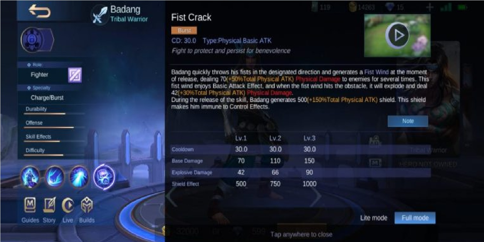 Explanation of Badang skills Mobile Legends (ML) - Esports