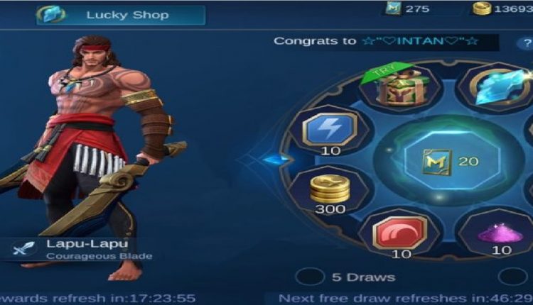 Get the Latest UI Display from Lucky Spin Mobile Legends (ML) - Esports