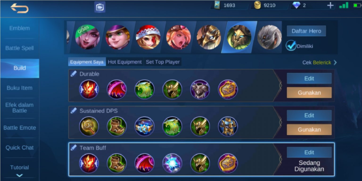 How to use Belerick Mobile Legends (ML) - Esports
