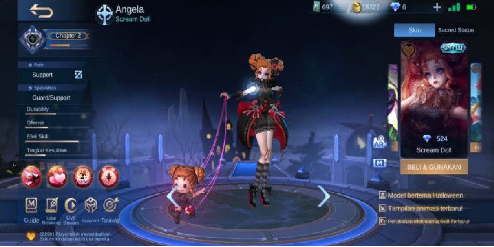 The Best Teamfight Strategy Using Angela in Mobile Legends (ML) - Esports