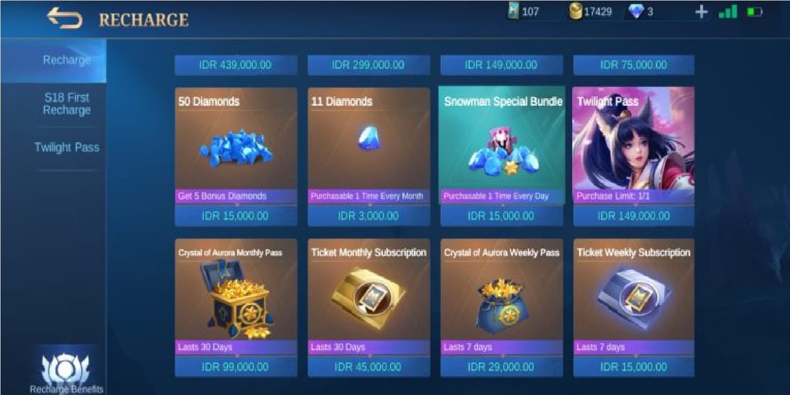 How to get Crystal of Aurora Mobile Legends (ML) - Esports