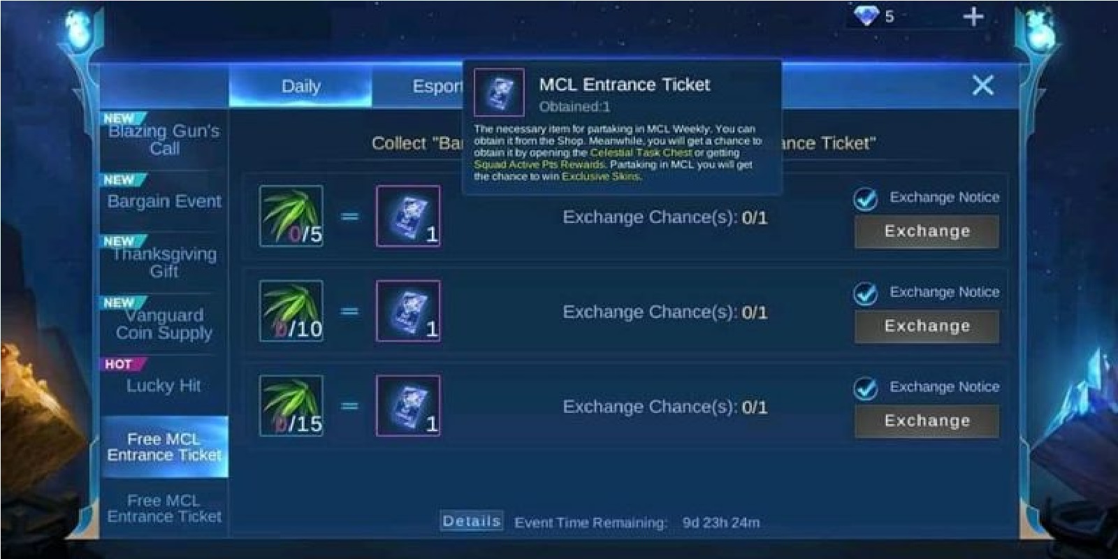 Free MCL Tickets at the Latest Mobile Legends Event (ML) - Esports