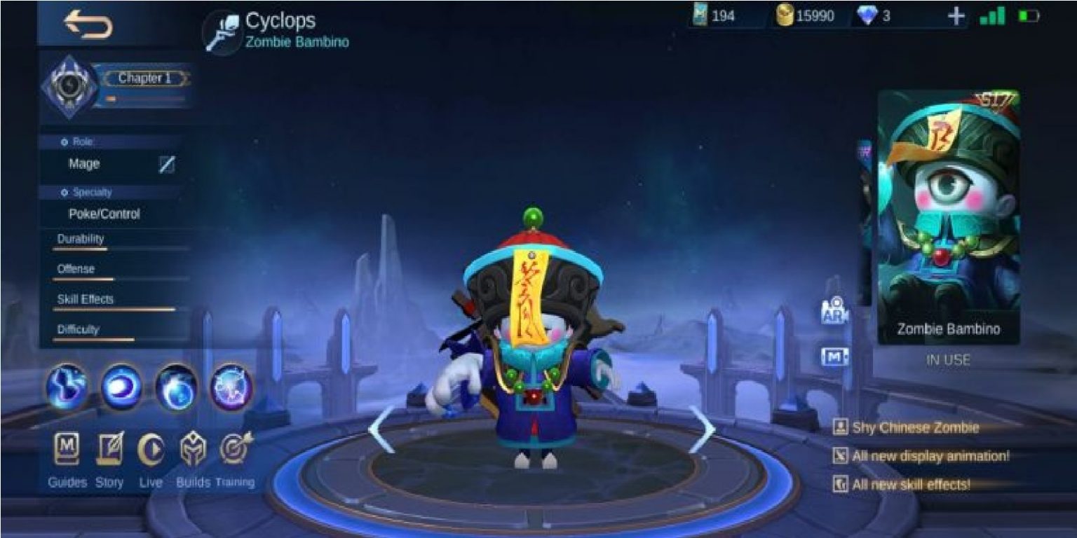 Best Cyclops Skin's Mobile Legends (ML) - Esports