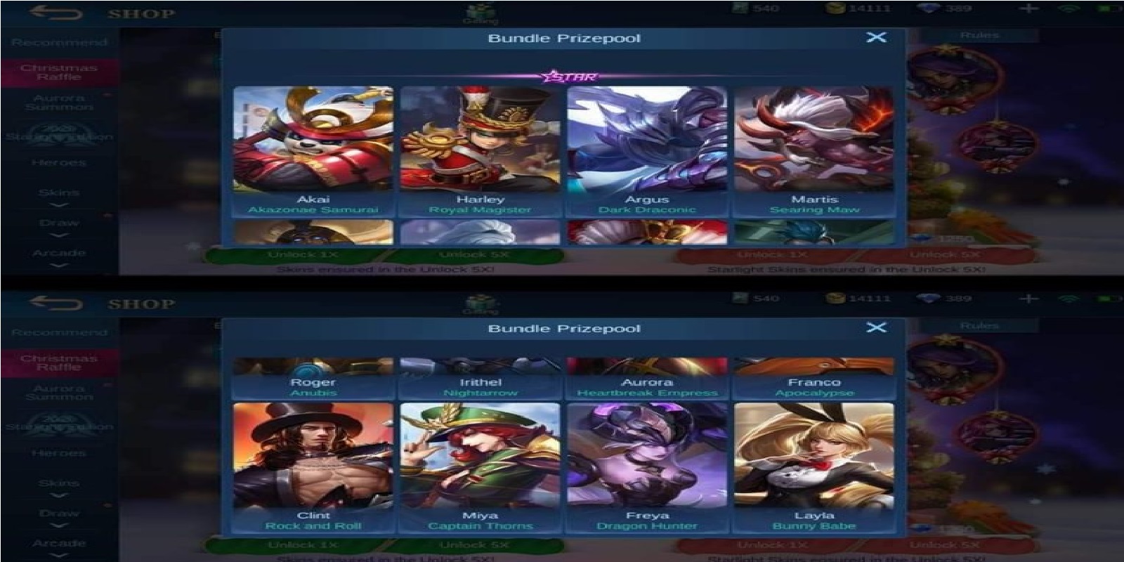 Release Date & Prizes for the Christmas Raffle Mobile Legends Event (ML ...