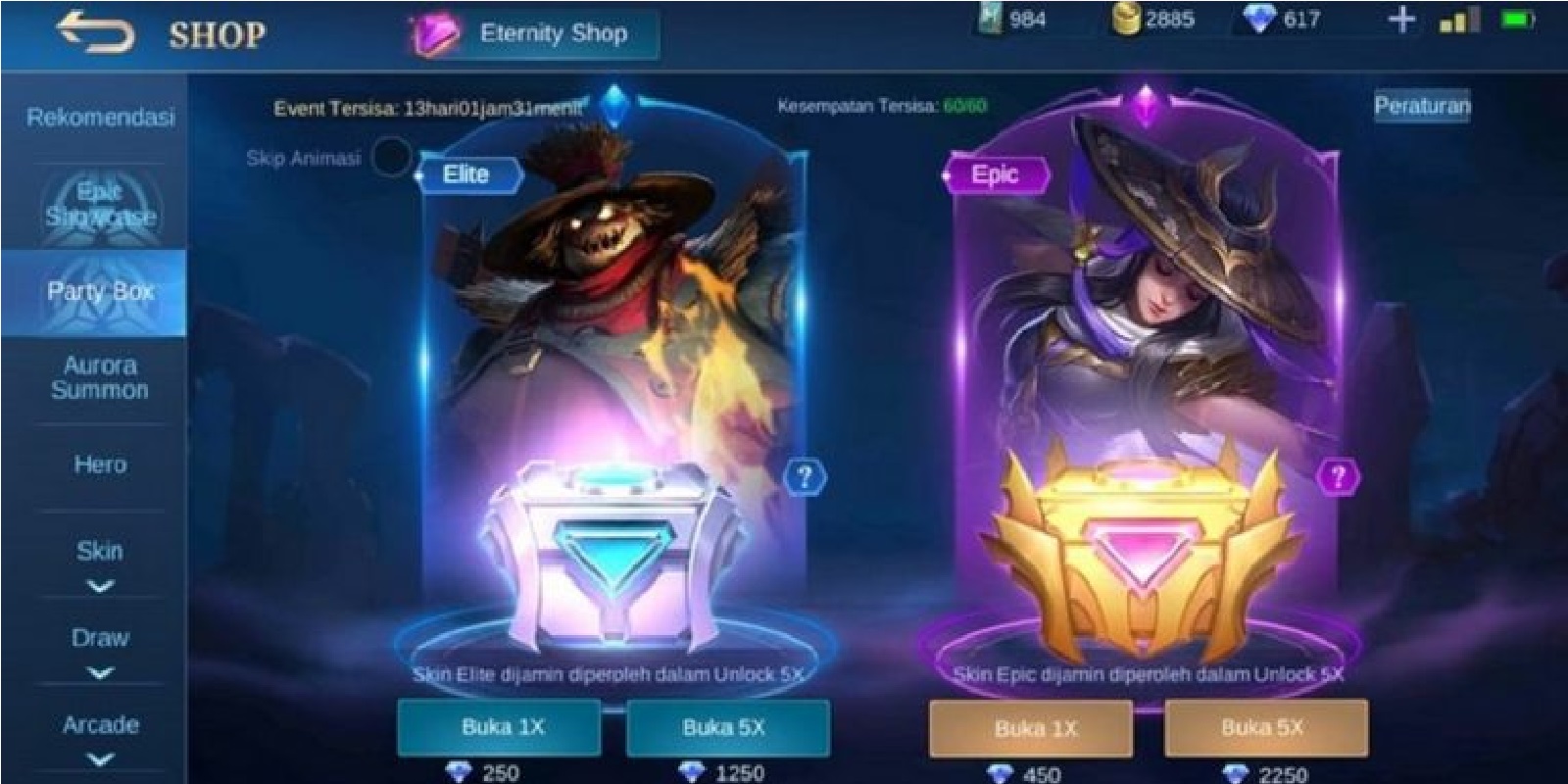 VPN for Free Tickets for the Party Box Mobile Legends Event (ML) - Esports