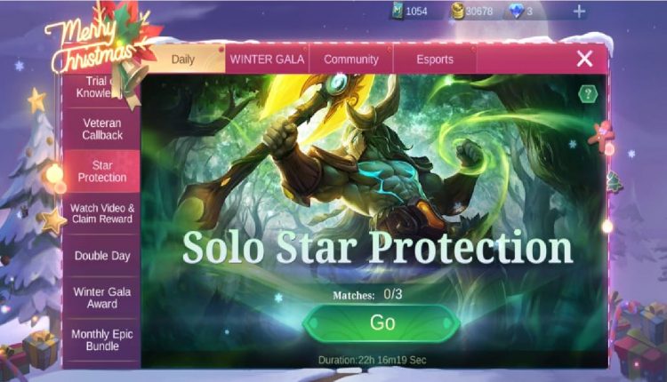 Solo Rank Mobile Legends Increasingly Pampered With Star Protection (ML ...