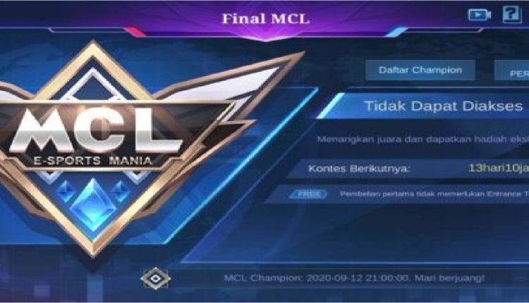 What is MCL Mobile Legends (ML)? - Esports