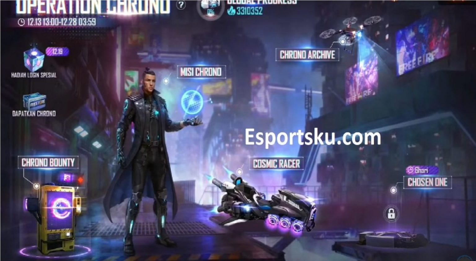 Will Free Fire (FF) Nerf Chrono Character? - Esports