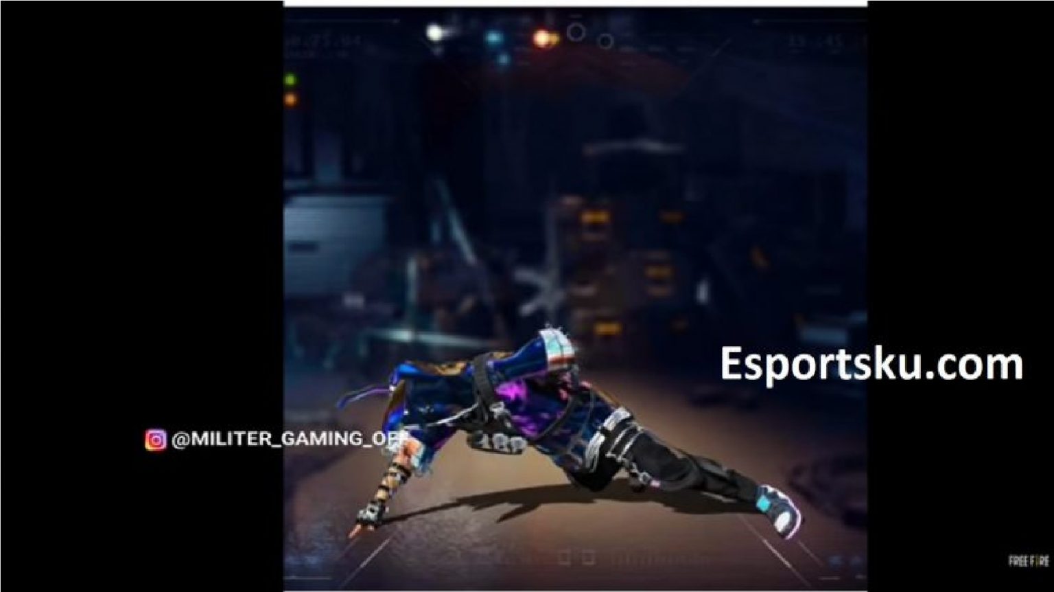 New Free Fire (FF) Emote, The 1 Finger Push Up - Esports