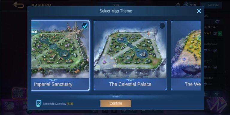 How to Change Map of Mobile Legends (ML) - Esports