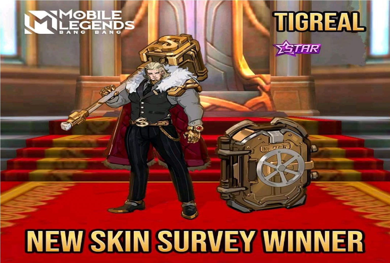 Leaks of the Latest Starlight Skins Tigreal in Mobile Legends (ML ...