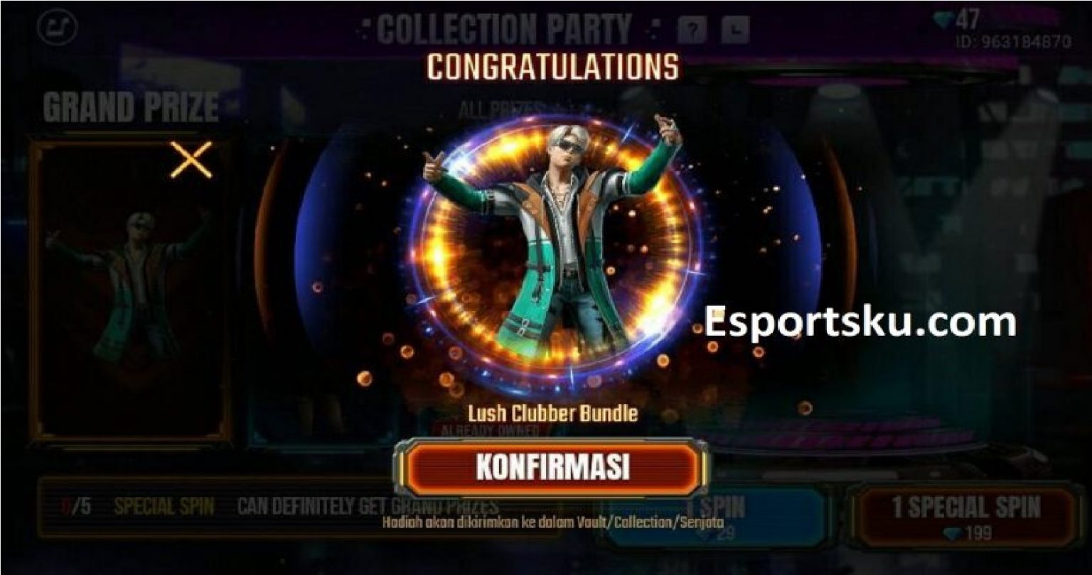 How to Get Lush Clubber Bundle in Free Fire (FF) - Esports