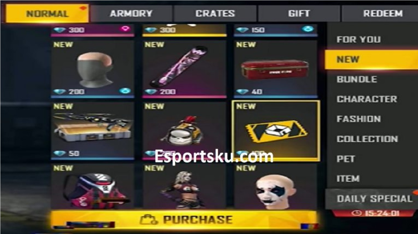 Free Fire (FF) Custom Room Ticket is Available in The Shop - Esports