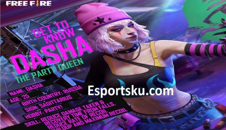 Hidden Balance on The Dasha Character in Free Fire (FF) - Esports