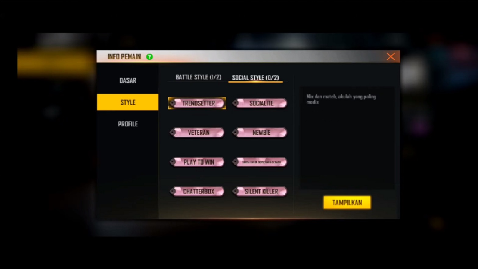 How to Change The Social Tag in Free Fire (FF) - Esports