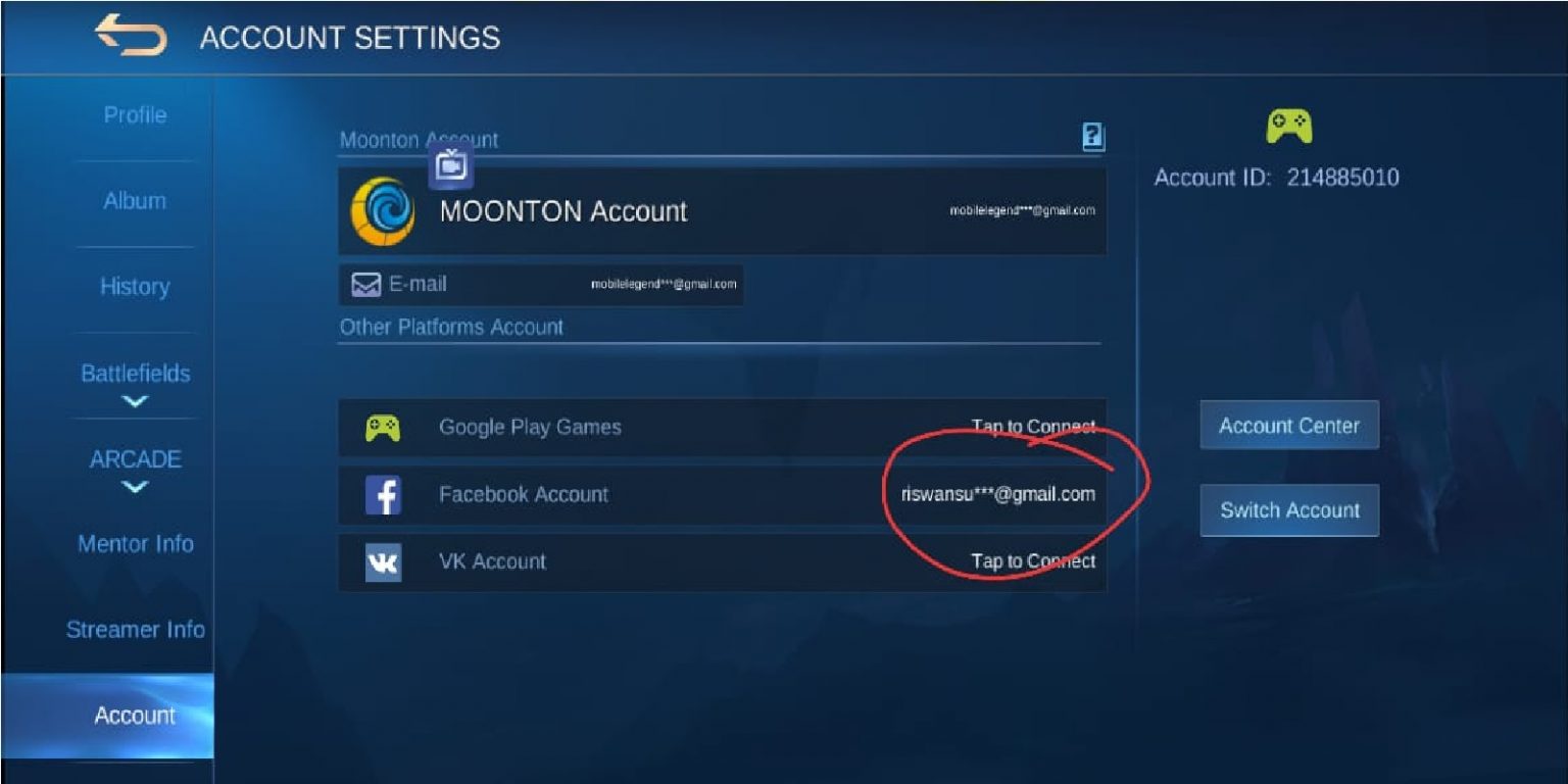 How to Change Mobile Legends Accounts That Are Already Related (ML ...