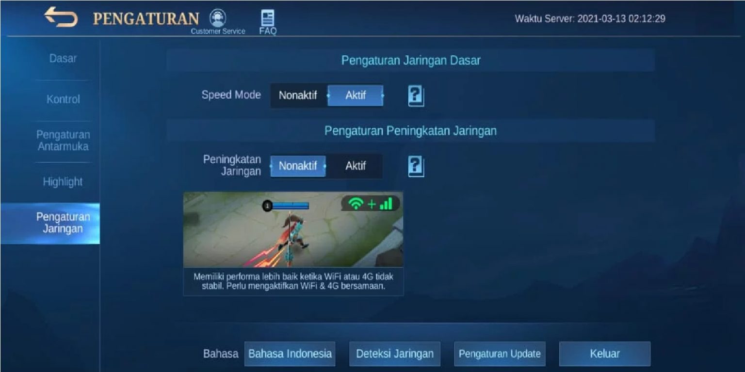 How To Make The Network Stable Mobile Legends (ML) - Esports