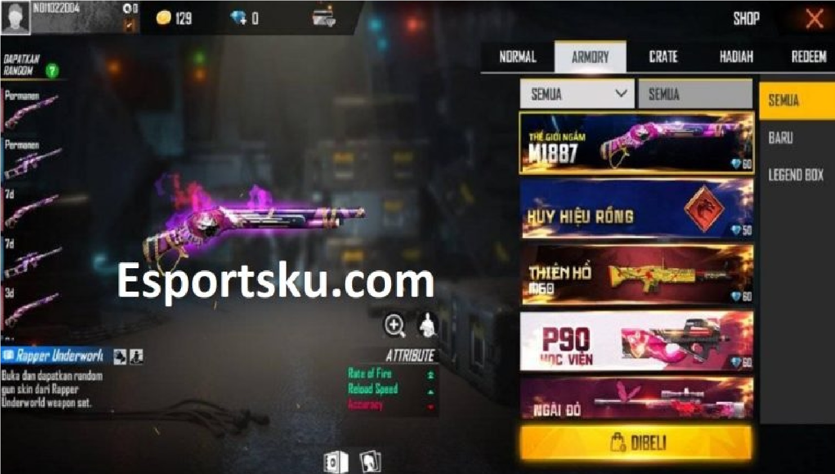 What is The Purpose of Gun Skin Box in Free Fire (FF) - Esports