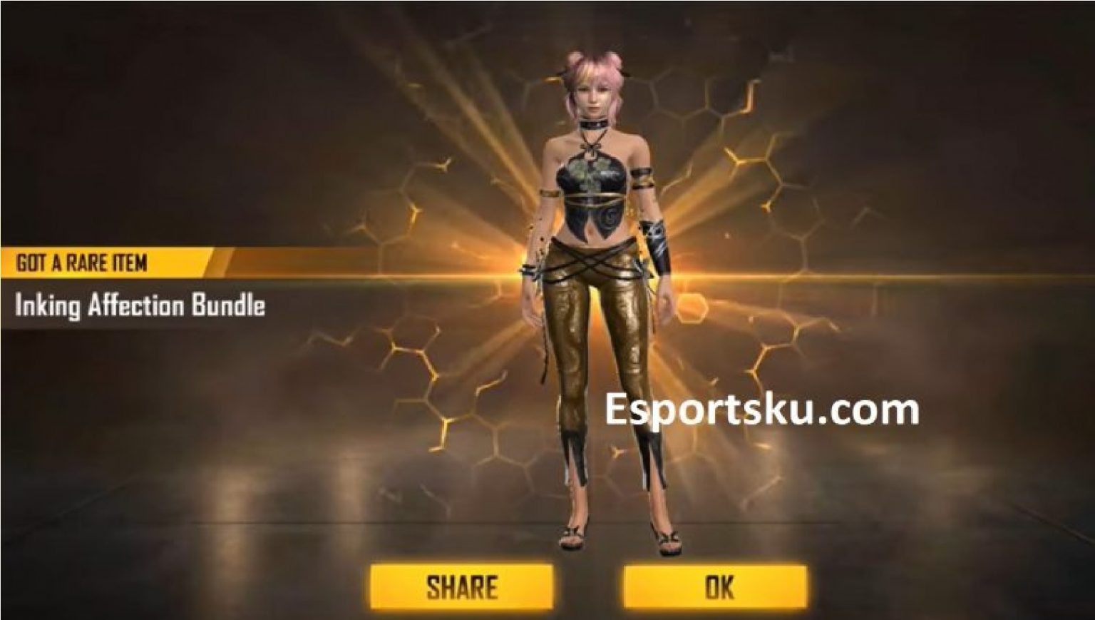 How to Obtain Inking Affection Bundle in Free Fire (FF) - Esports