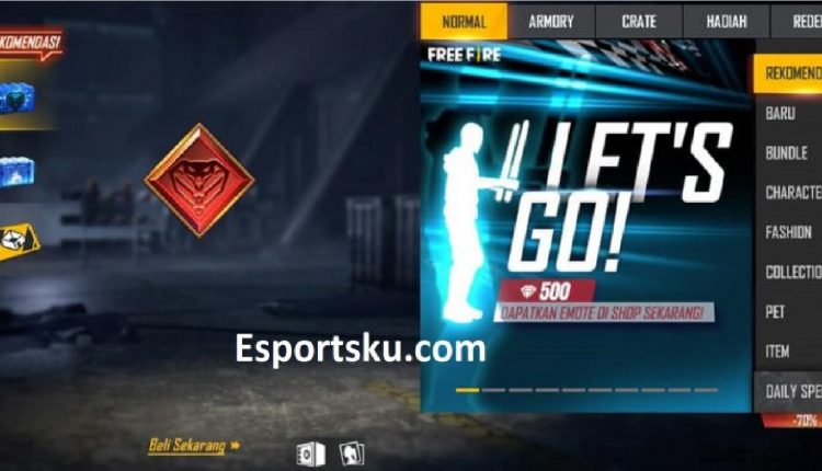 Tips to Obtain the Let's Go Emote in Free Fire (FF) - Esports