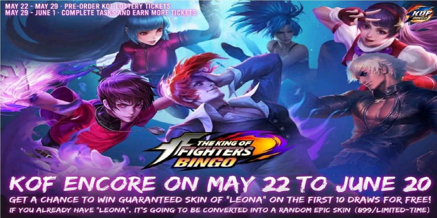 Release Date for the KOF Encore Event in the Latest Mobile Legends 2021 ...