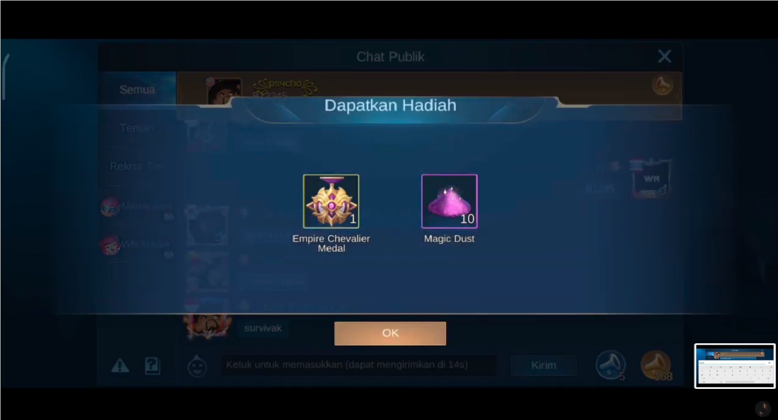 This is the secret code for Mobile Legends that not many people know ...