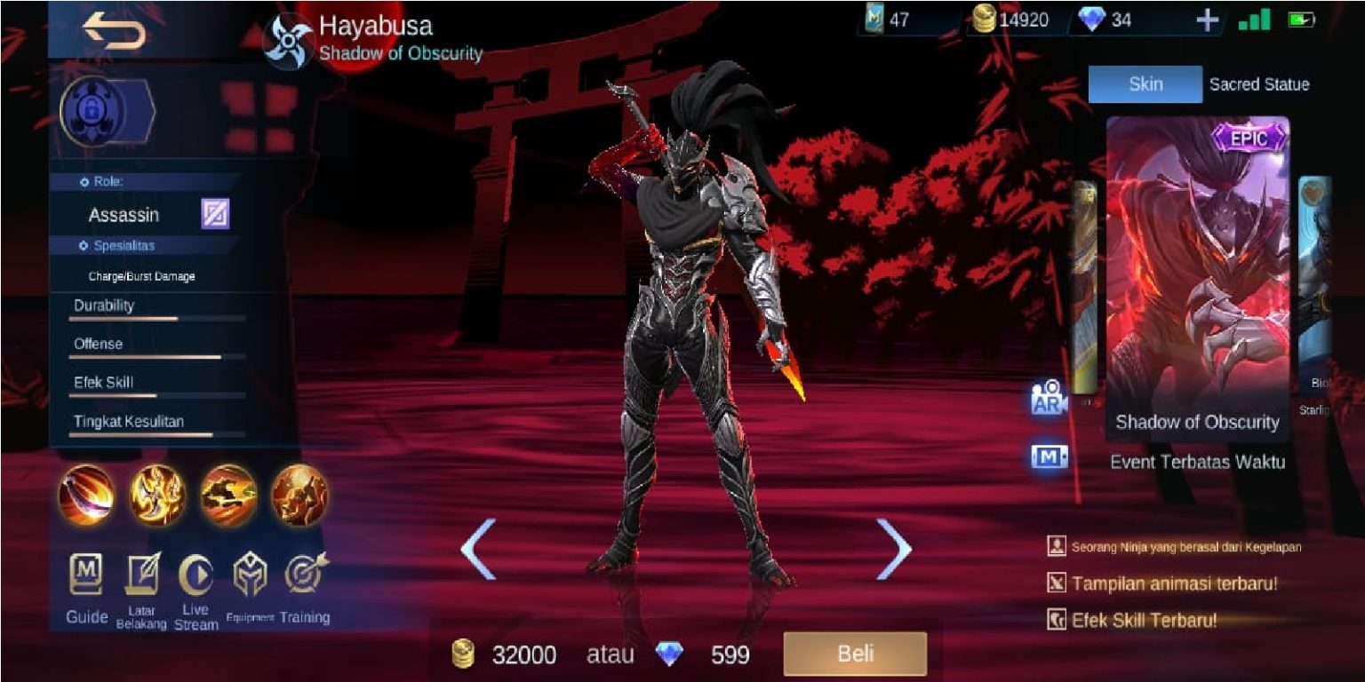 20 Coolest Epic Skins in Mobile Legends, ML Players Must Have (ML ...