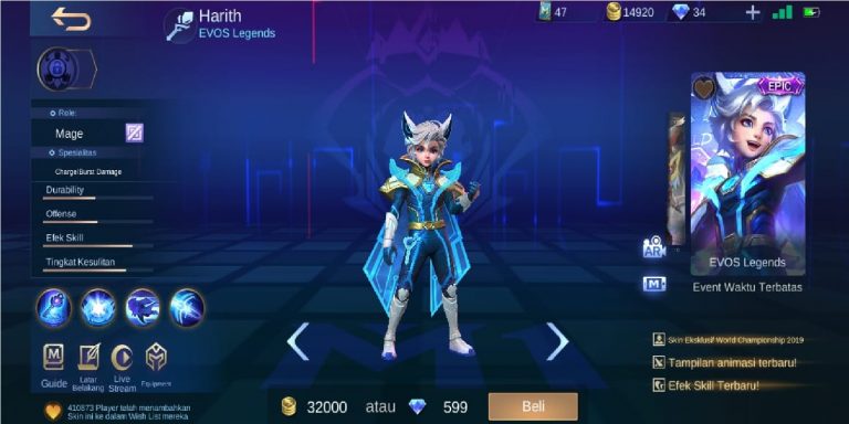 20 Coolest Epic Skins in Mobile Legends, ML Players Must Have (ML ...