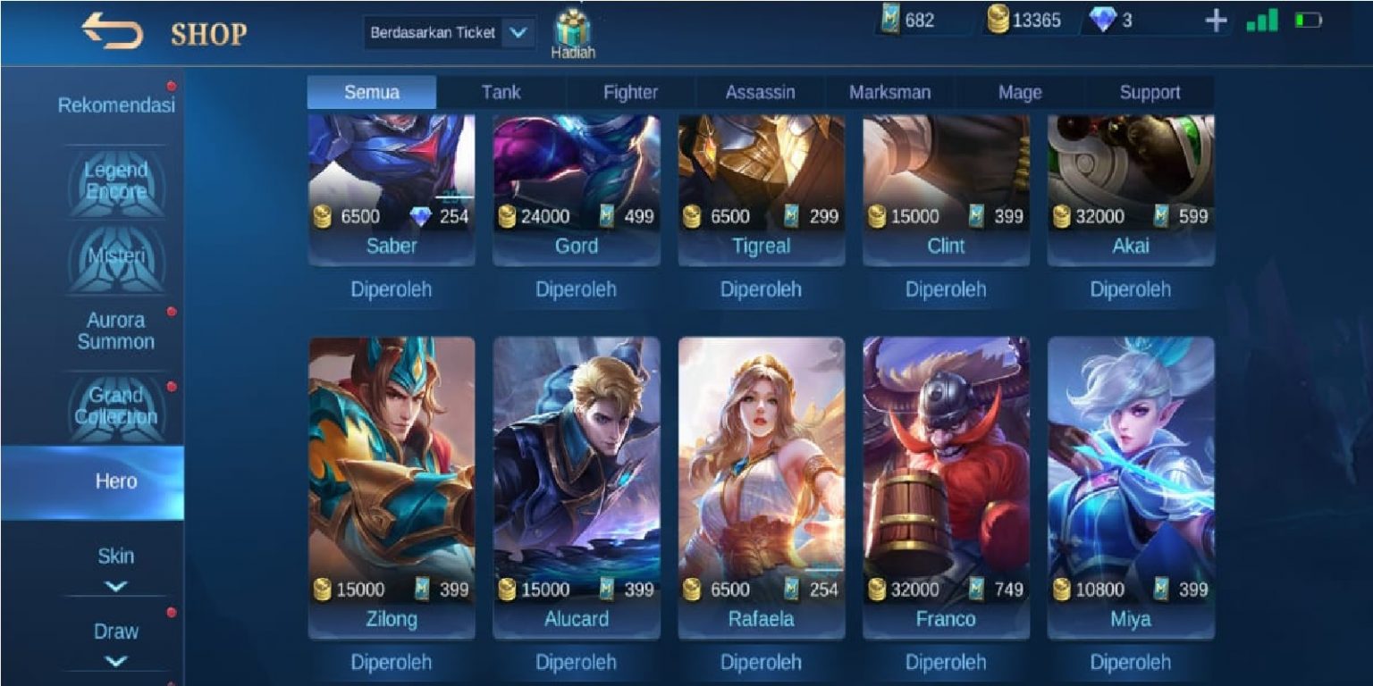 4 Ways to Buy a Hero in Mobile Legends (ML) - Esports