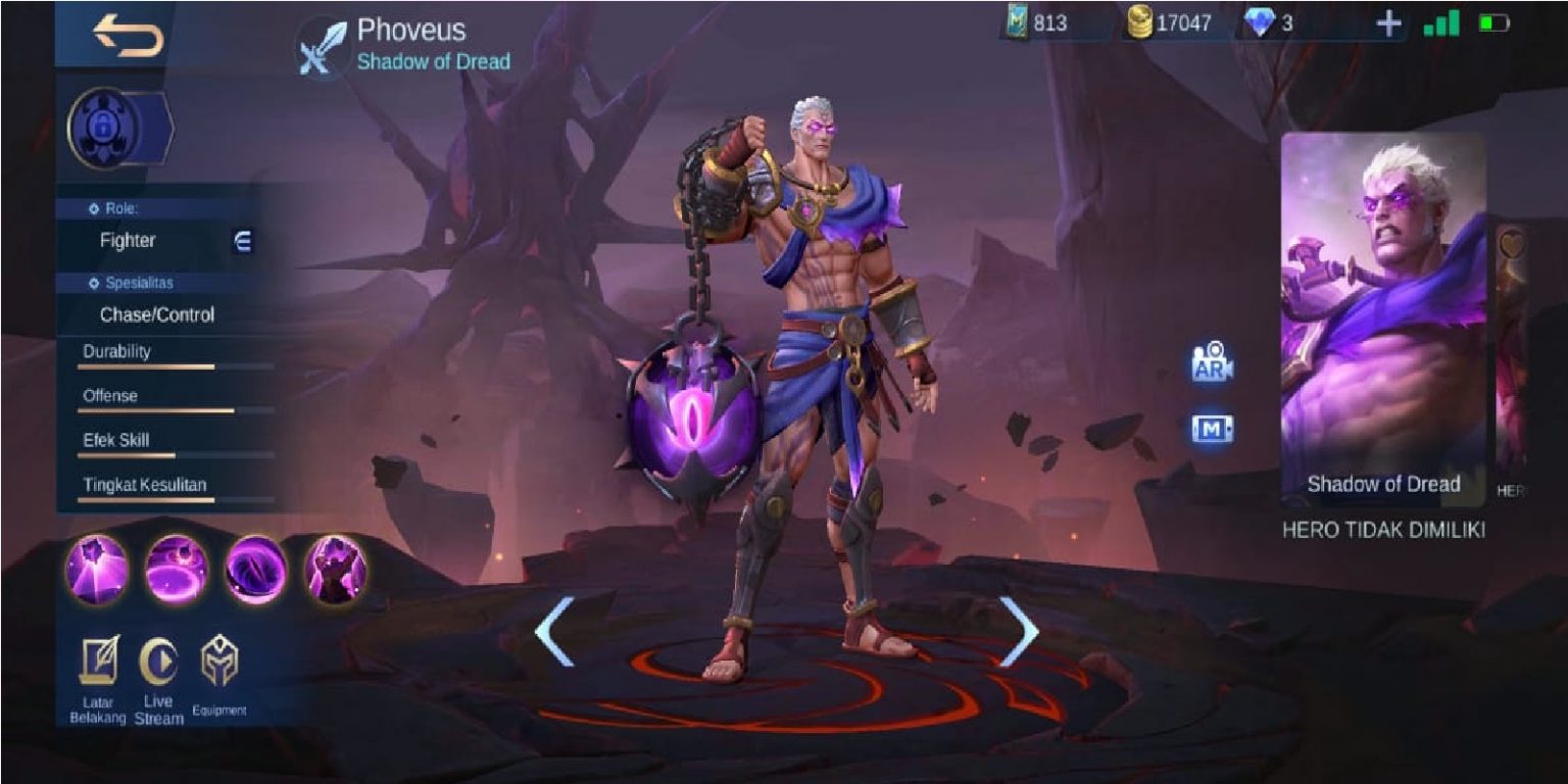 How to Play Using Phoveus Mobile Legends (ML) - Esports