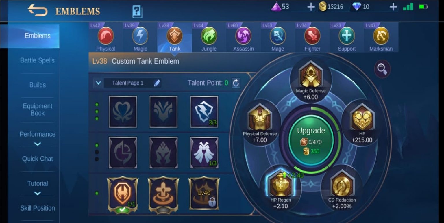 How to Choose the Right Emblem for Hero Mobile Legends (ML) - Esports