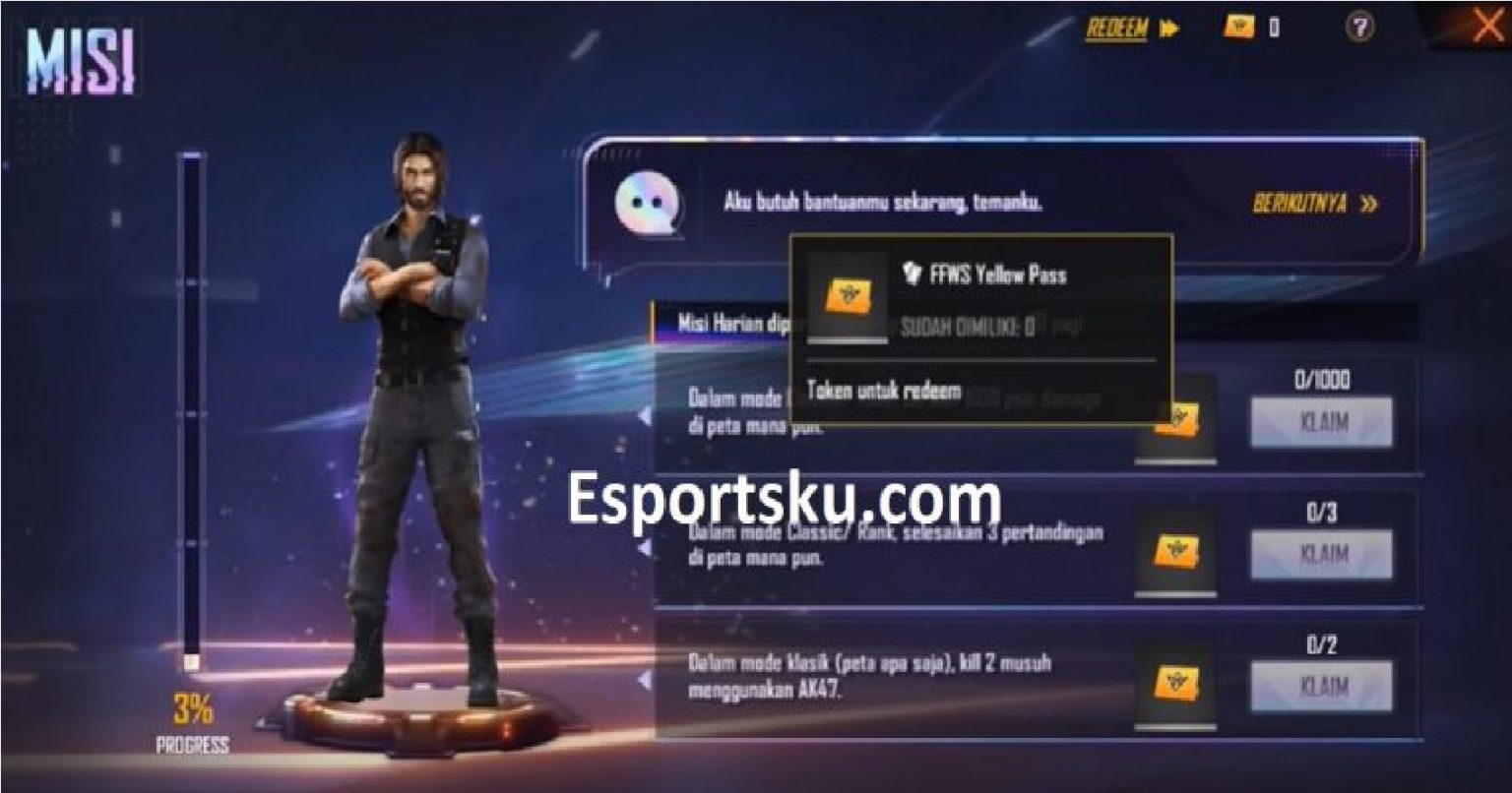 How to Play the Andrew Mission in Free Fire (FF) FFWS Event - Esports