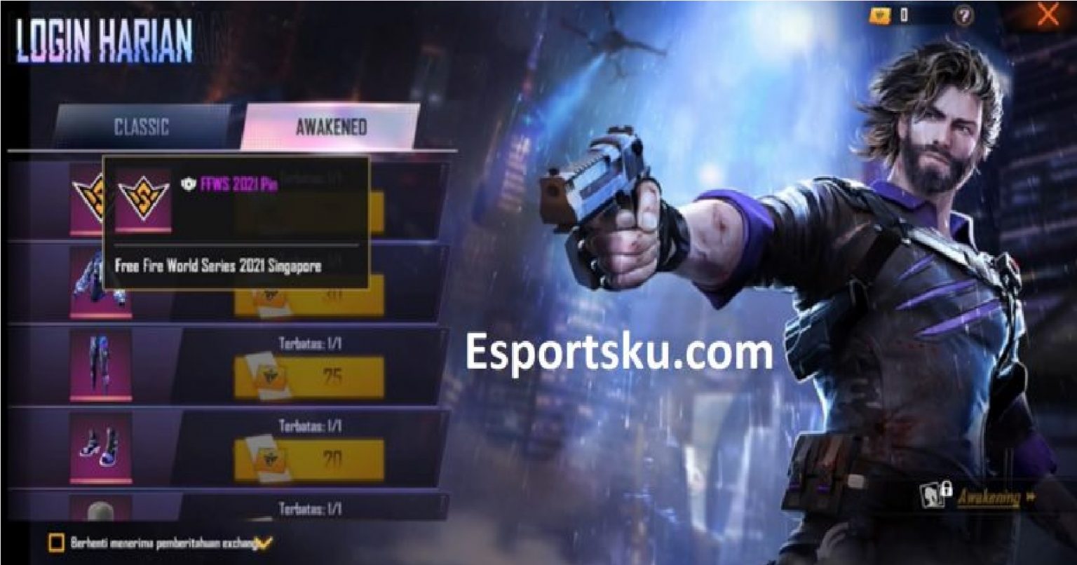The List of Prize in the FFWS Exchange Store in Free Fire (FF) - Esports