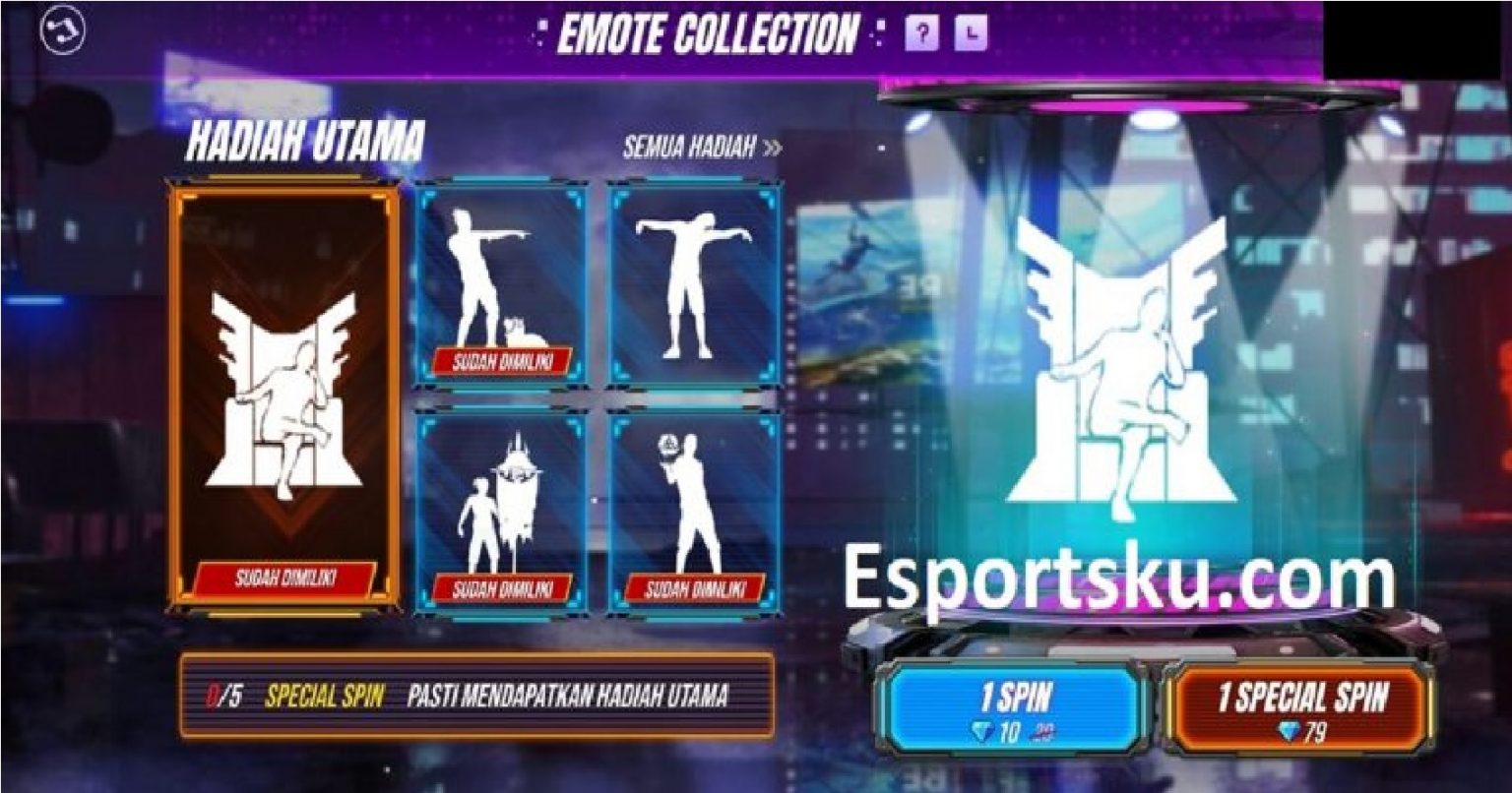 Emote Collection in Free Fire (FF) is Now Available! - Esports