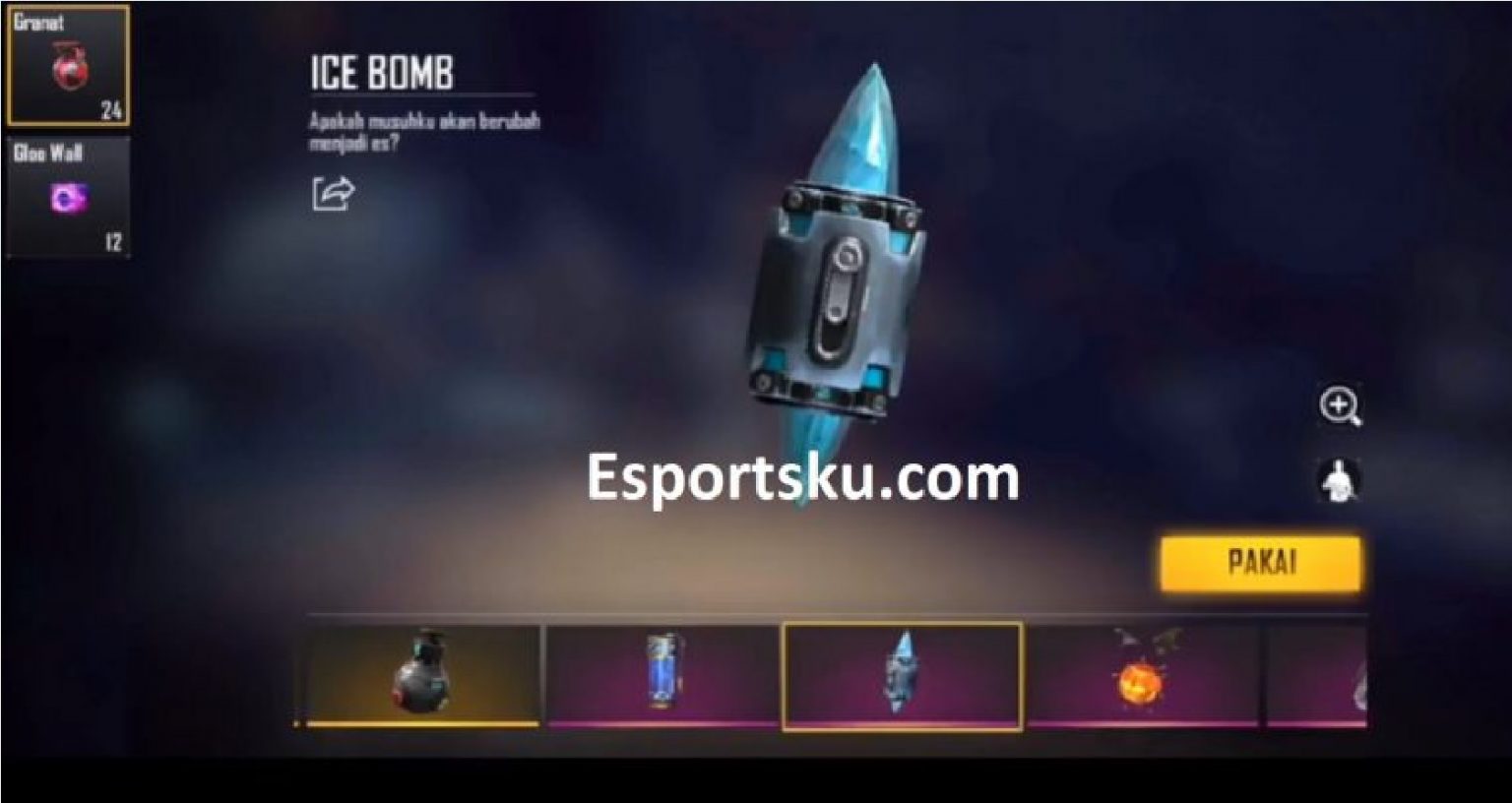 Tips to Get the Ice Bomb Skin in Free Fire (FF) - Esports